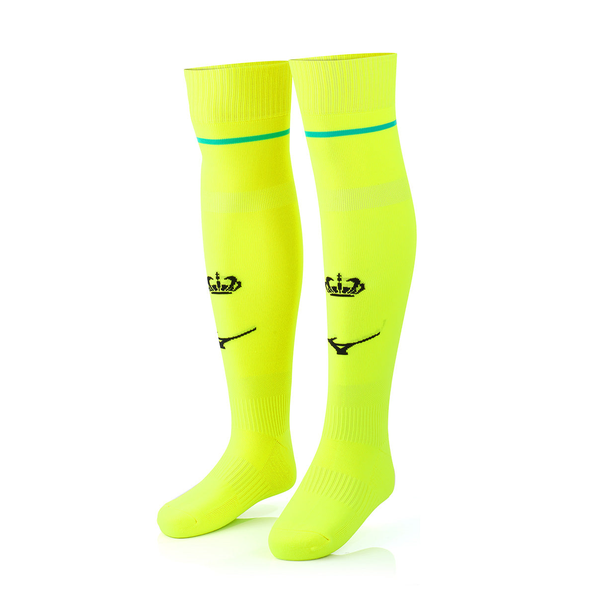 AS MONACO YELLOW FLUO GK SOCKS 25/26 - MENS