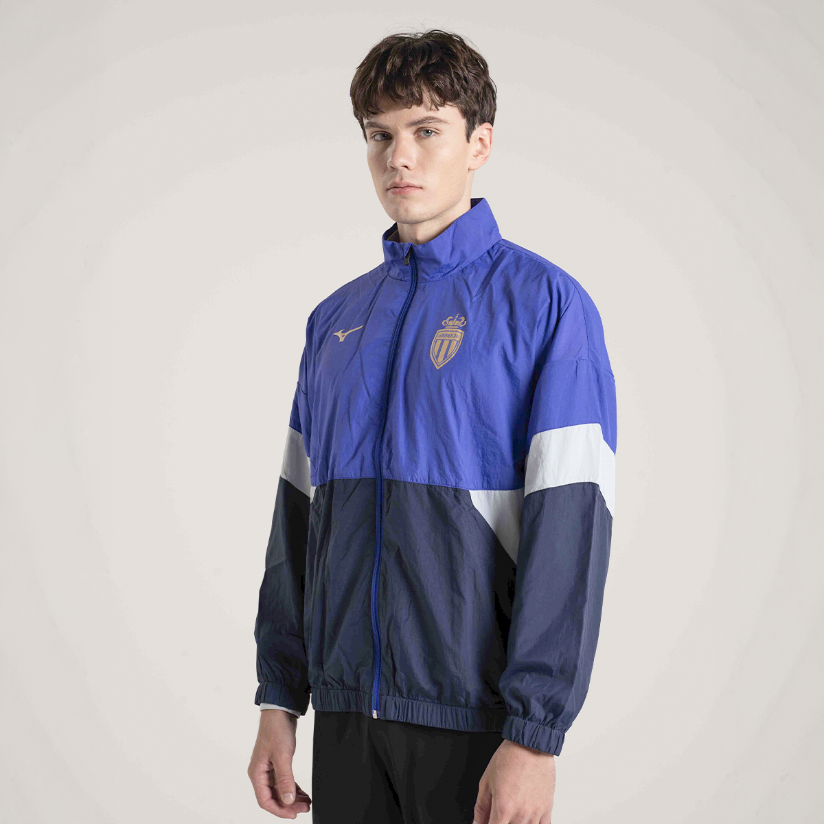AS MONACO PRE MATCH RETRO WOVEN JACKET (AWAY) - MENS