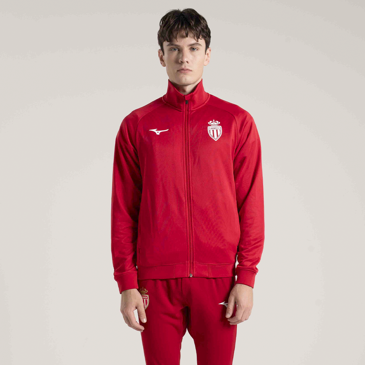 AS MONACO KNITTED TRACK JACKET - MENS