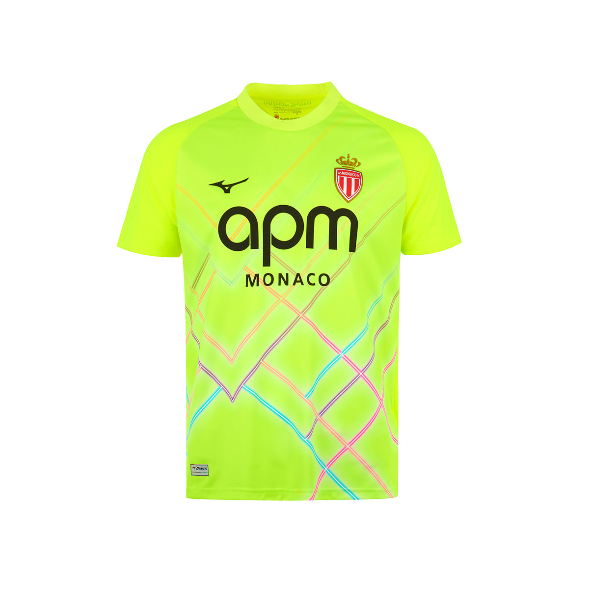 AS MONACO YELLOW FLUO GK JERSEY 25/26 - JUNIORS